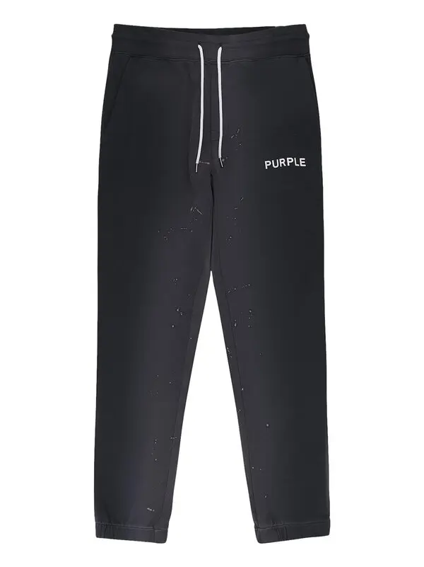 PURPLE BRAND French Terry Jogger - Black
