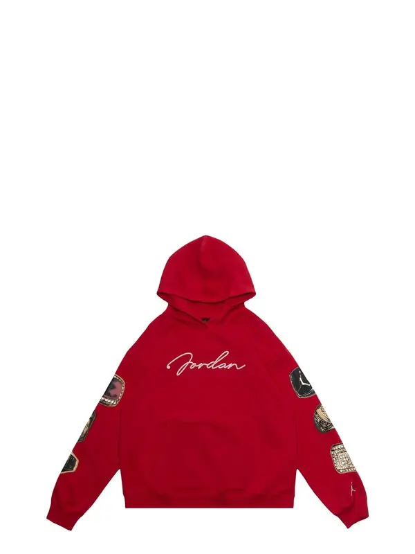 JORDAN Brooklyn Fleece Pullover Hoodie - Red