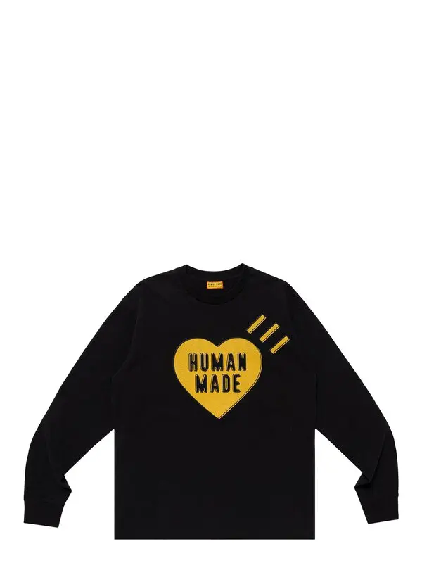 HUMAN MADE Graphic Long-sleeve T-shirt - Black