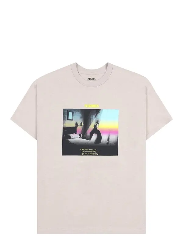 PLEASURES Window T-shirt - Tan