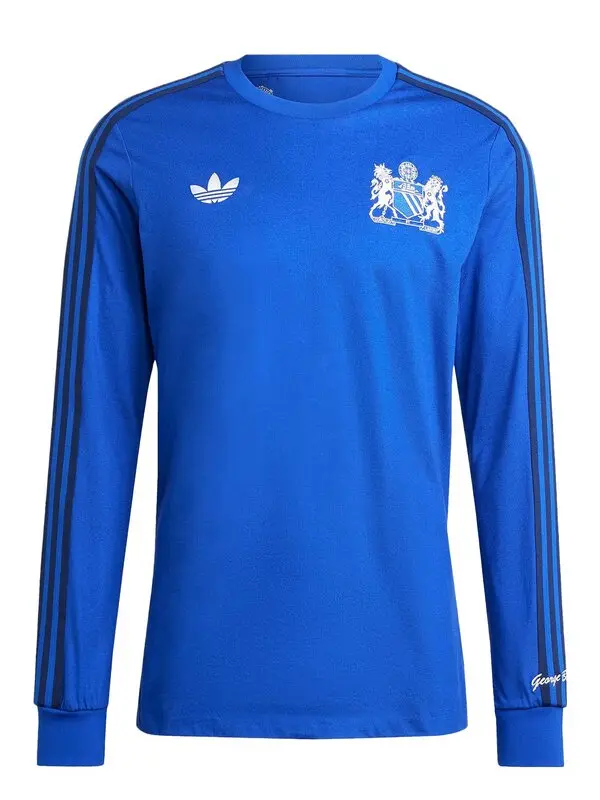 Adidas Manchester United Fc George Best Jersey - Blue
