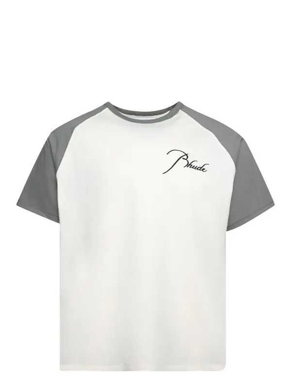 Rhude Raglan T-shirt - White