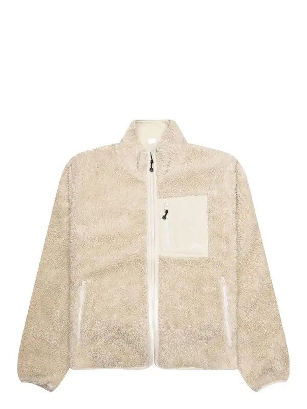 StÜssy Sherpa Reversible Jacket - Cream