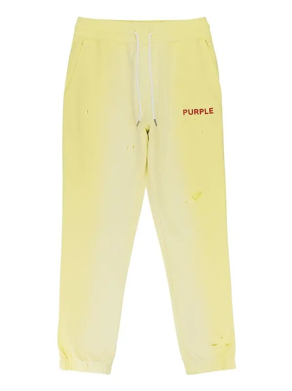 PURPLE BRAND French Terry Jogger - Yellow