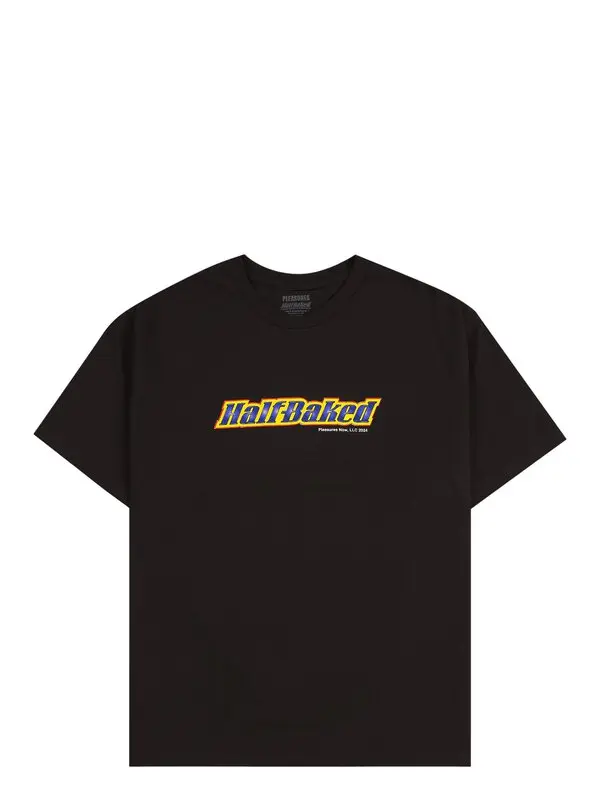 PLEASURES Half Baked T-shirt - Black