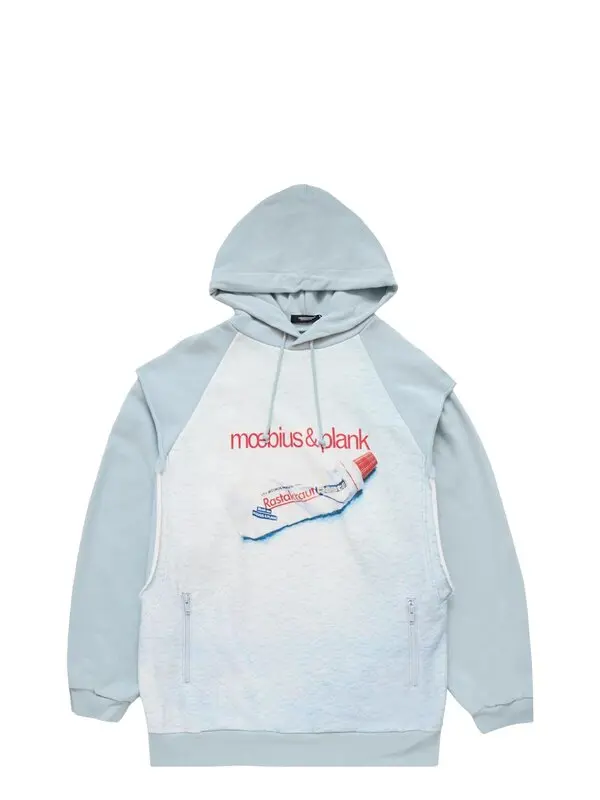 Undercover Moebius & Plank Hoodie - Blue