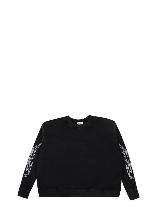Rhude Horse Crew Neck Sweatshirt - Black
