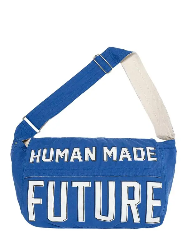 HUMAN MADE Large Mail Bag - Blue