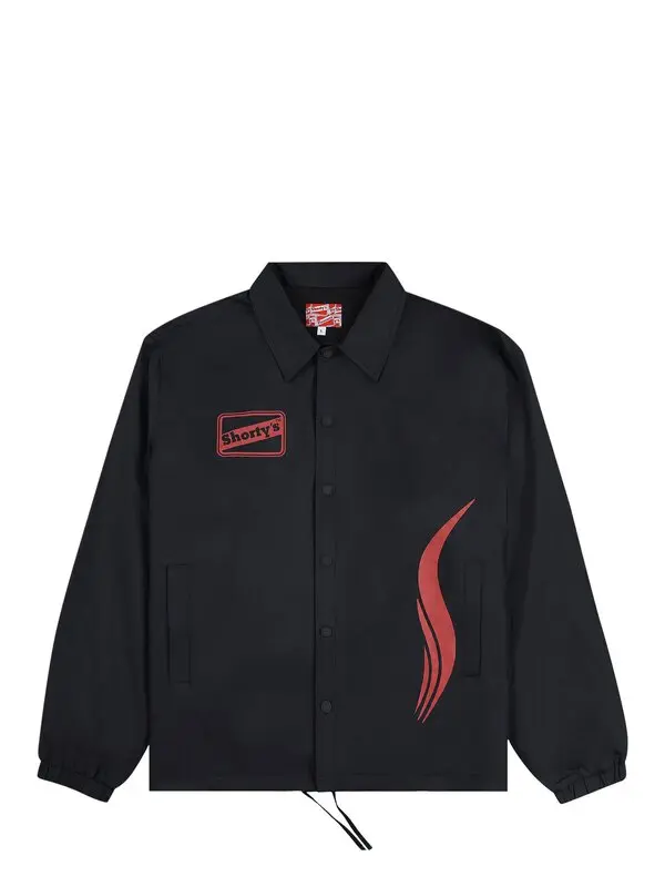PLEASURES Griptape Coach Jacket - Black