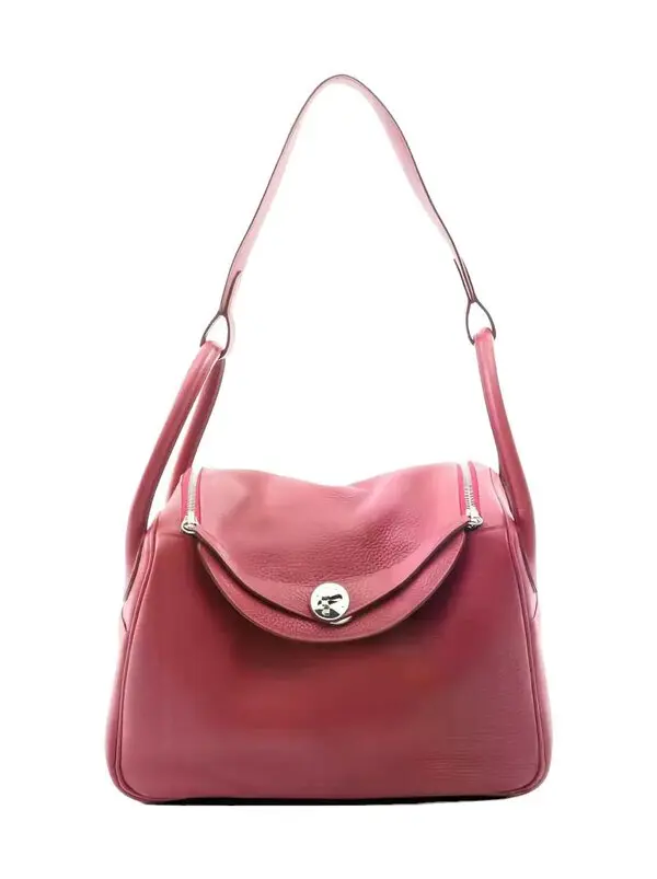Hermès 2015 Lindy 30 Shoulder Bag - Red