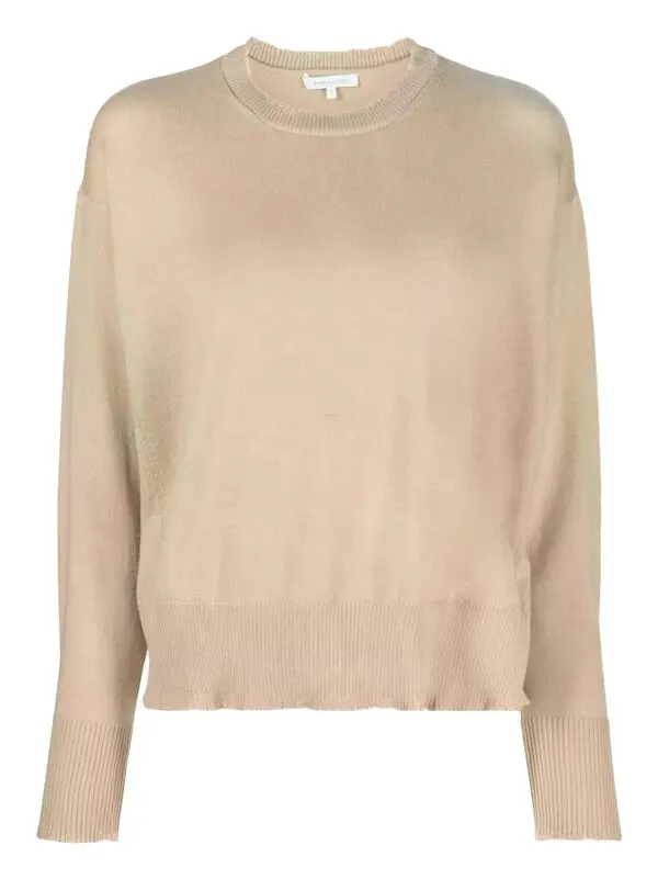 Patrizia Pepe Fine-knit Wool Jumper - Neutrals