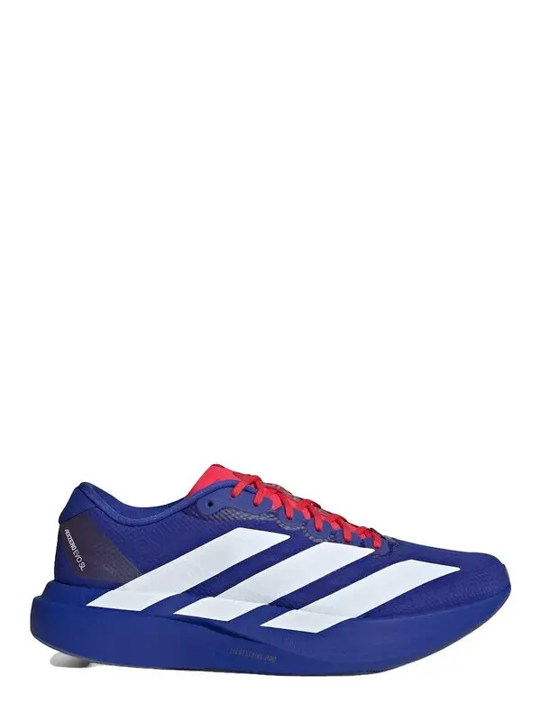 Adidas Adizero Evo Sl Woven Athletic Sneakers - Lucid Blue/pure Ruby/cloud White