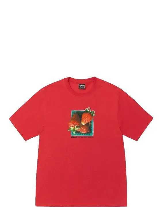 StÜssy Berries T-shirt - Cayenne