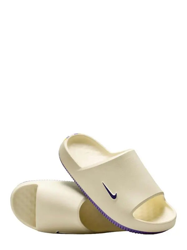 Nike Calm Slide - Sail/court Purple