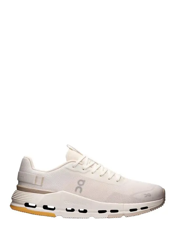 On Cloudnova Form Sneakers - Ivory/desert
