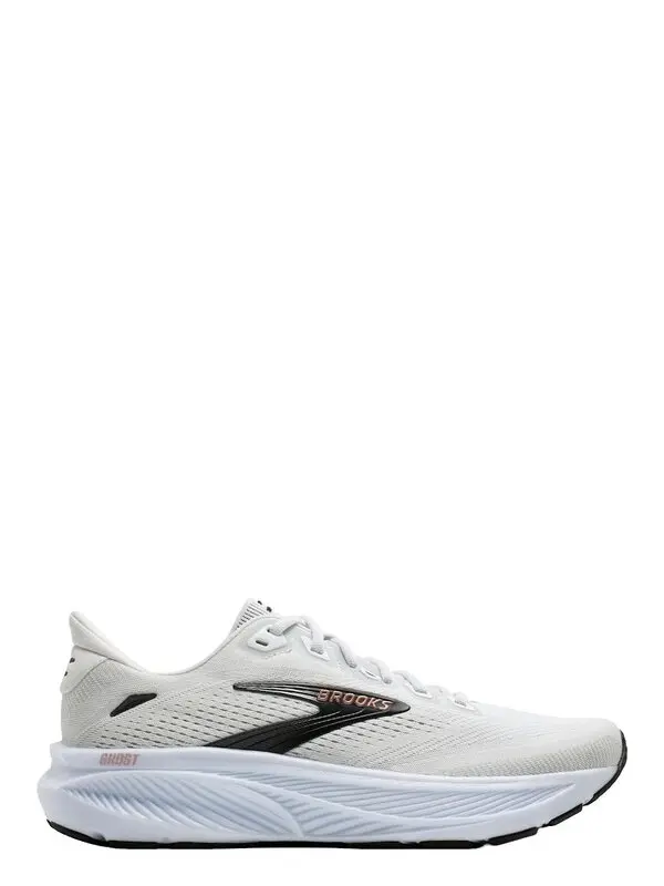 Brooks Ghost 18 - White/black/rose Gold