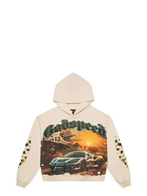 GODSPEED Sunset Drift Hoodie - Bone