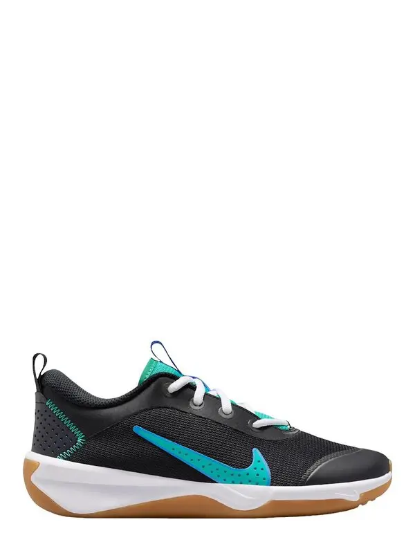 Nike Omni Court Sneakers - Black/blue Crystal/total Orange