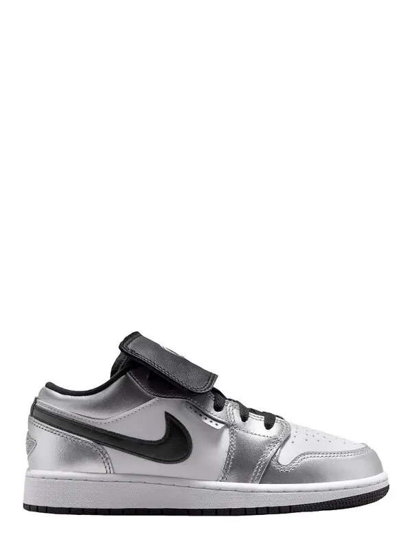 JORDAN 1 Low Se Tiempo Sneakers - White/metallic Silver