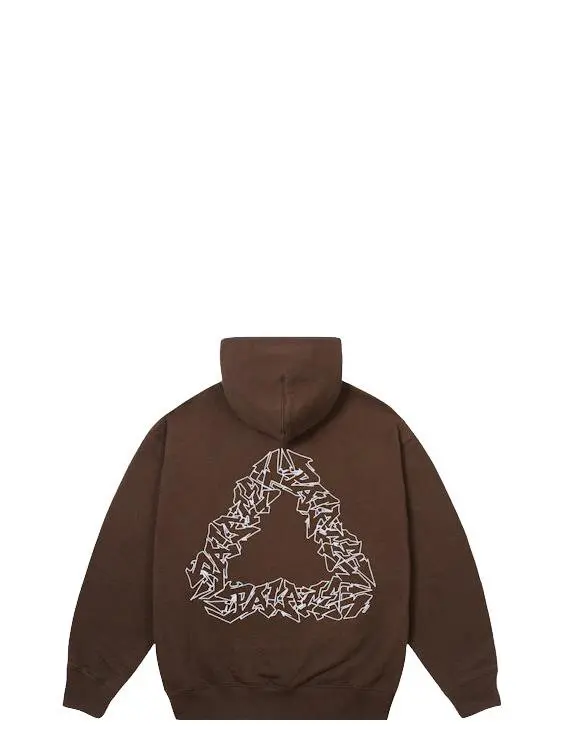 PALACE P3 Piece Hooded Sweatshirt - Fox