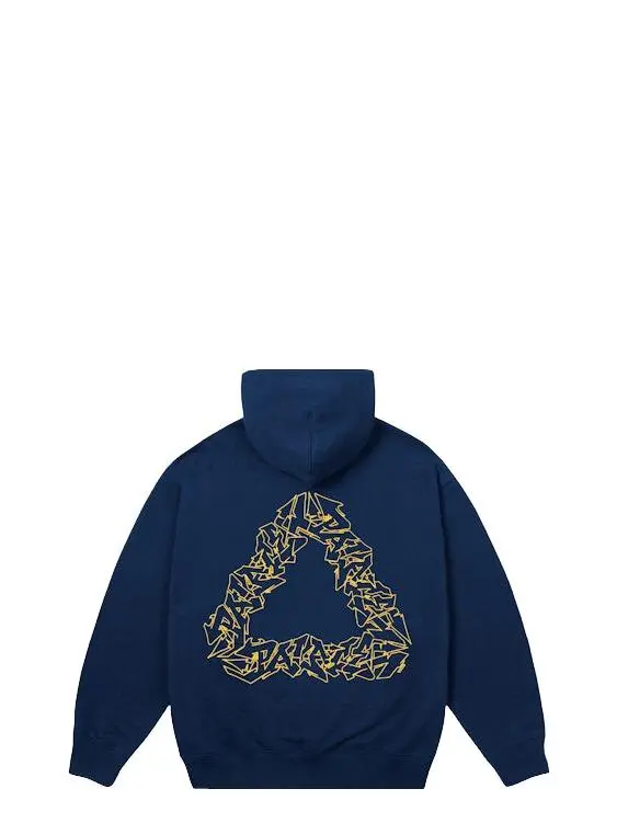 PALACE P3 Piece Hoodie - Navy Blue