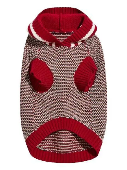 Adidas Pet Hoody Fully Fashion Knit - Red