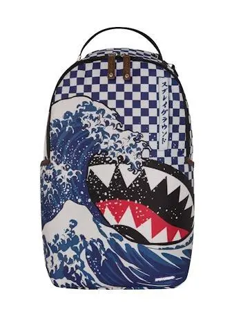 SPRAYGROUND Ichimatsumoyo Camokawa Backpack - Blue