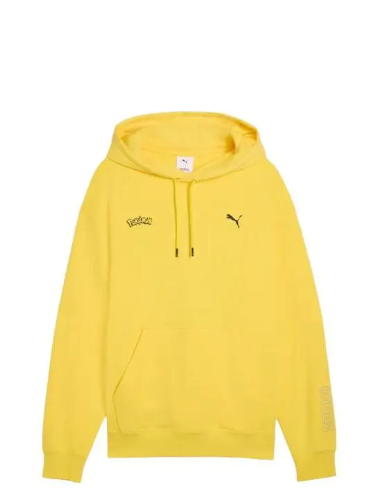 PUMA Relaxed Graphic Hoodie - Energizing Yellow