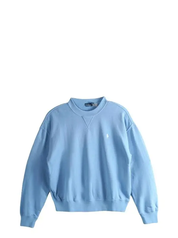 Polo Ralph Lauren Long Sleeve Crew Neck Sweatshirt - Chatham Blue
