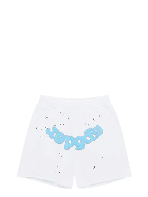 SP5DER Og Logo Sweatshort - White