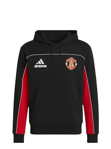 Adidas Manchester United X Drama Call Hoodie - Black/red