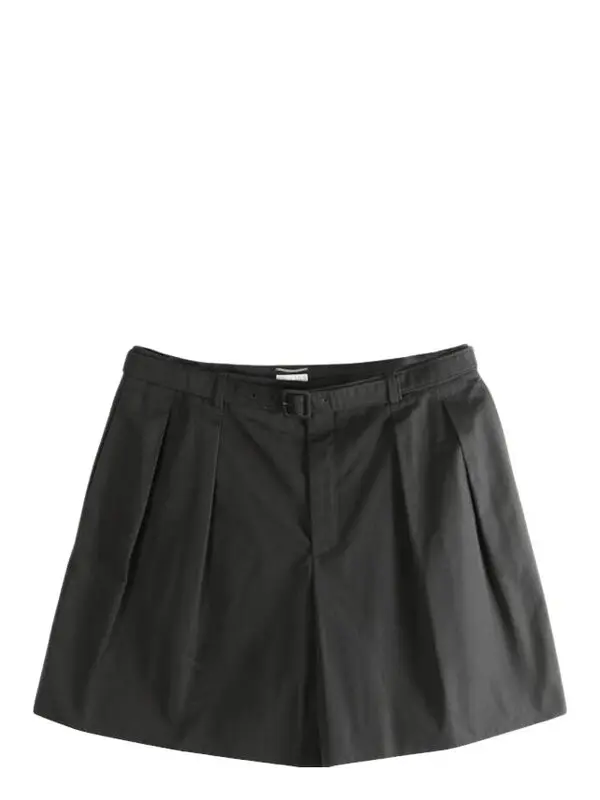 Saint Laurent Bermuda Fit Rondamp Shorts - Noir