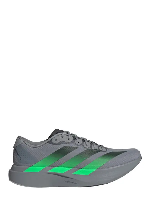 Adidas Adizero Evo Sl Woven - Grey/screaming Green/carbon