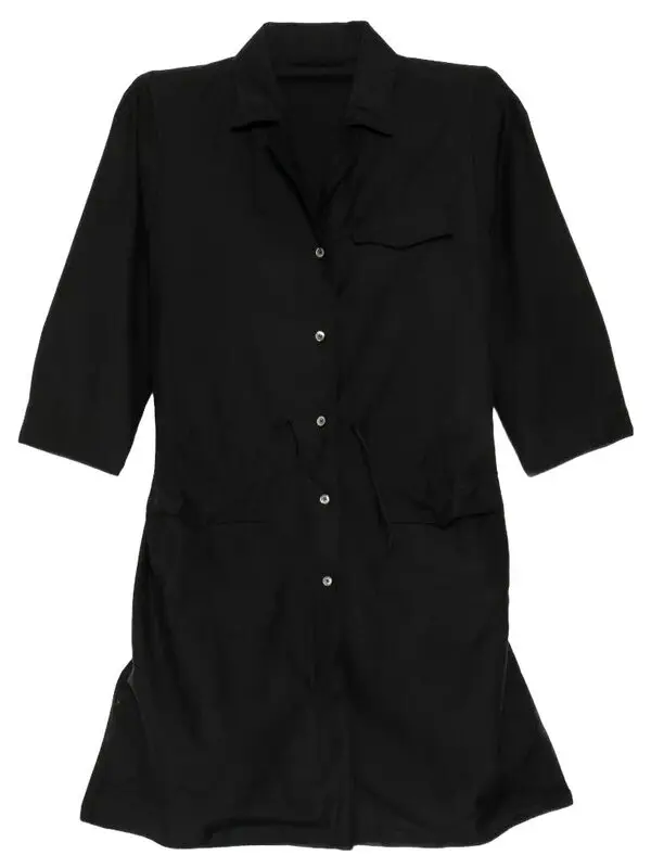JNBY Collared Mini Shirt Dress - Black
