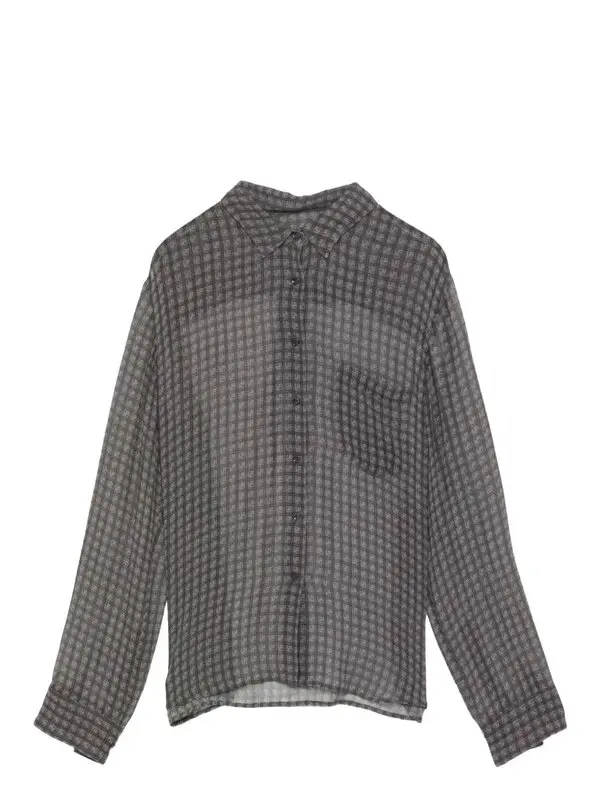 JNBY Plaid Shirt - Grey