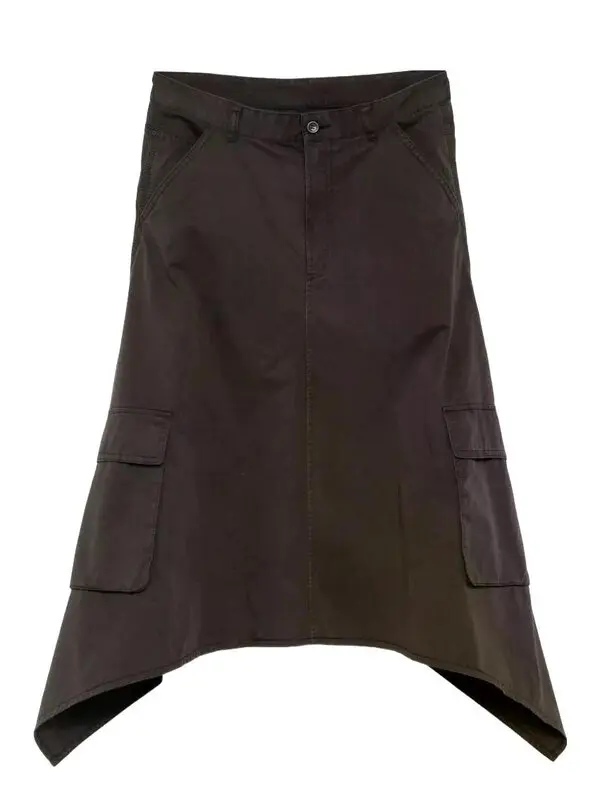 JNBY Deconstructed Midi Skirt - Brown