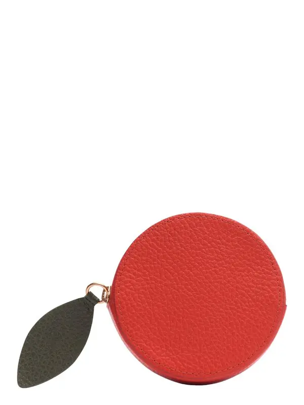 Cuyana Leather Pouch - Chili