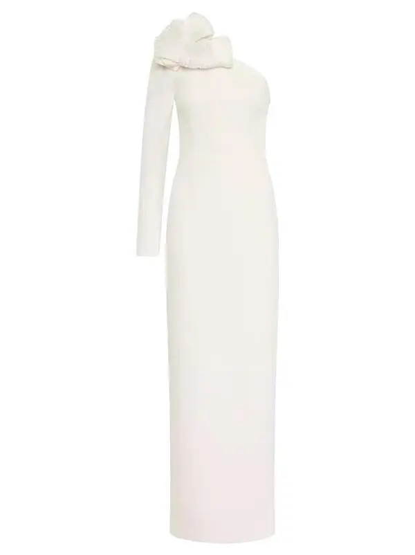 Rebecca Vallance Silas One-shoulder Maxi Dress - White