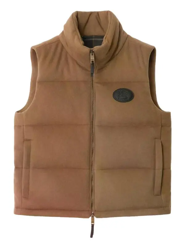 Burberry Cashmere Gilet - Brown