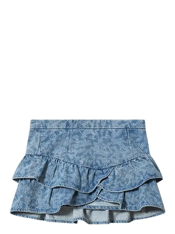 MARANT ETOILE Leyje Mini Skirt - Blue