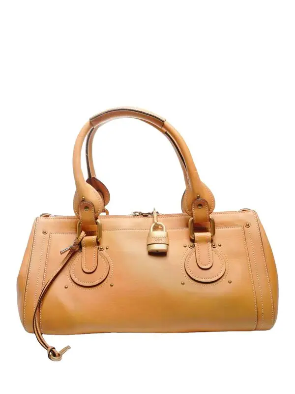 Chloé Paddington Boston Bag - Neutrals