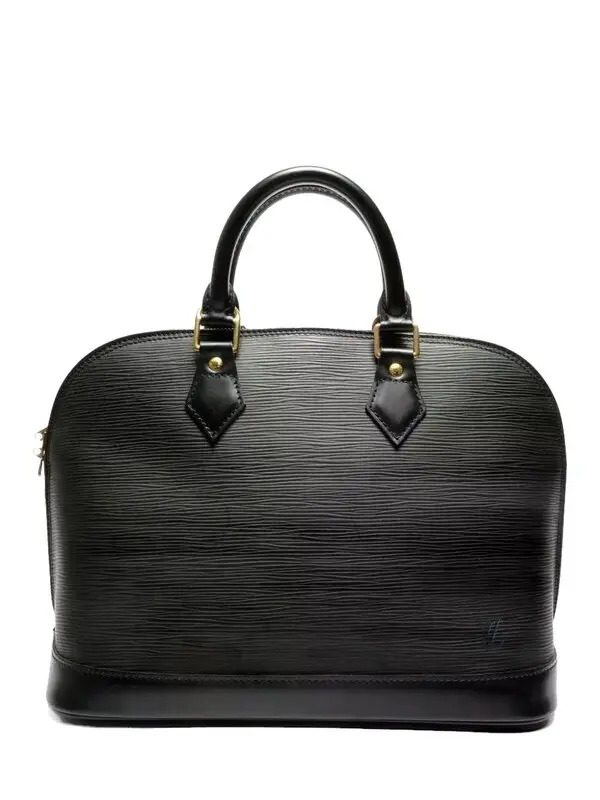 LOUIS VUITTON 2001 Epi Alma Pm Handbag - Black