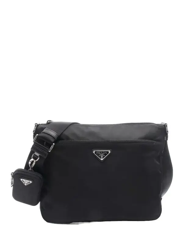 Prada Re-nylon Shoulder Bag - Black