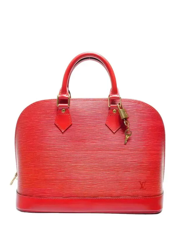 LOUIS VUITTON 1997 Epi Alma Handbag - Red