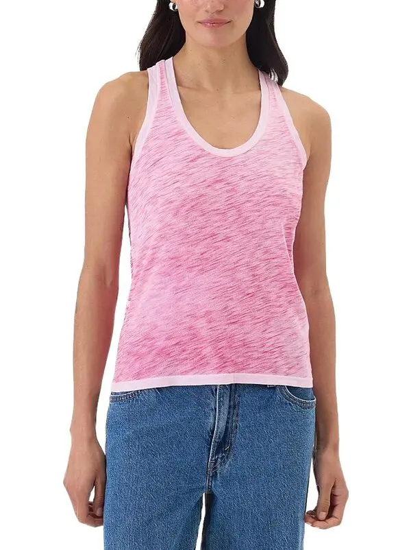 GOLDIE LEWINTER Racerback Tank Top - Hot Pink