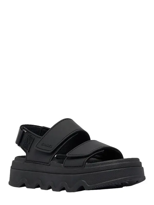 Sorel Kinetic Sunchase Sandals - Black/sea Salt