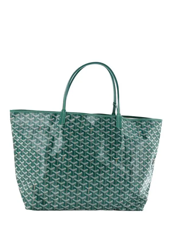 Goyard Gm Saint Louis Tote Coated Canvas - Green