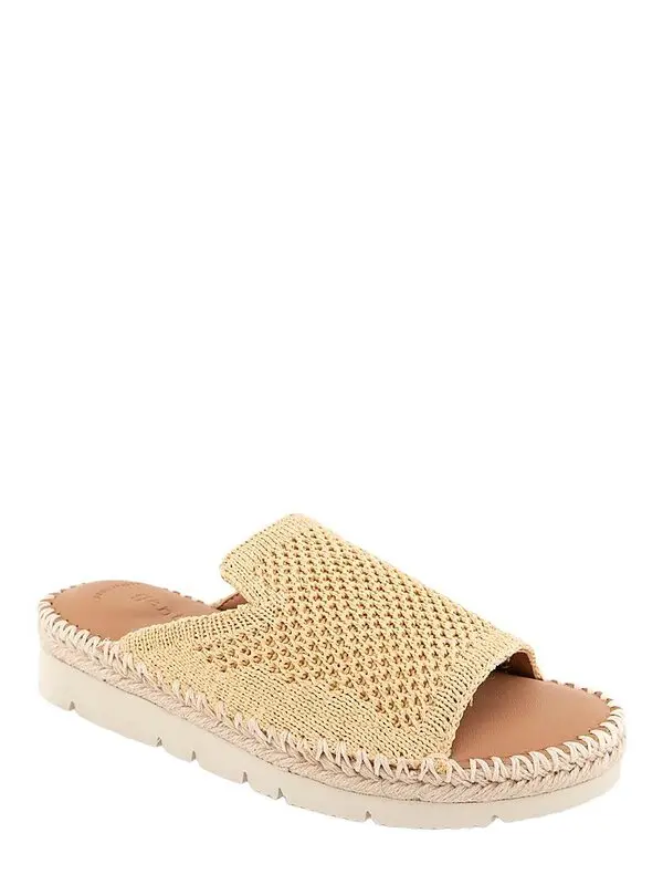 KENNETH COLE Leilani Knit Sandals - Natural Knit
