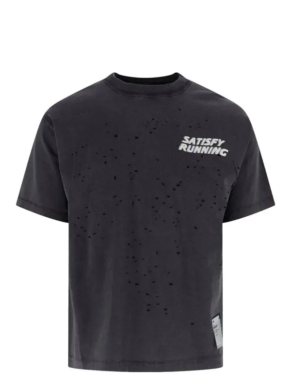 Satisfy T-shirt "mothtech - Black