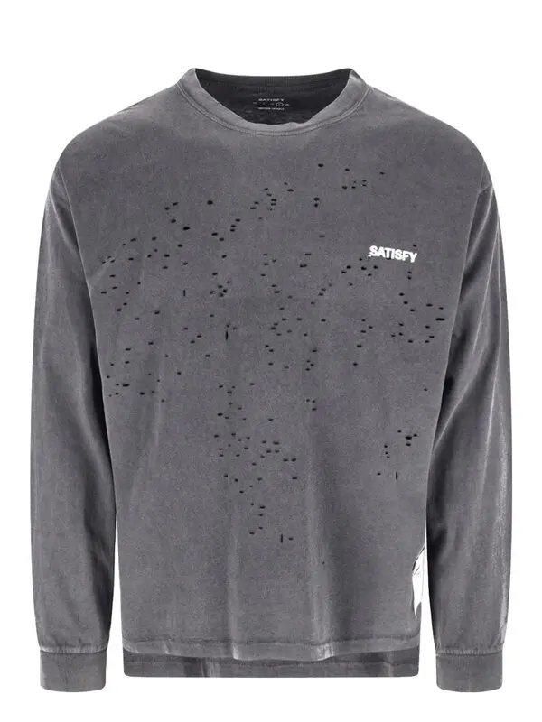 Satisfy T-shirt "mothtech - Black